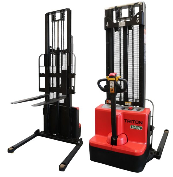 Fully Electric Straddle Stacker 1500kg 3.5 Metre - Pallet Truck Shop